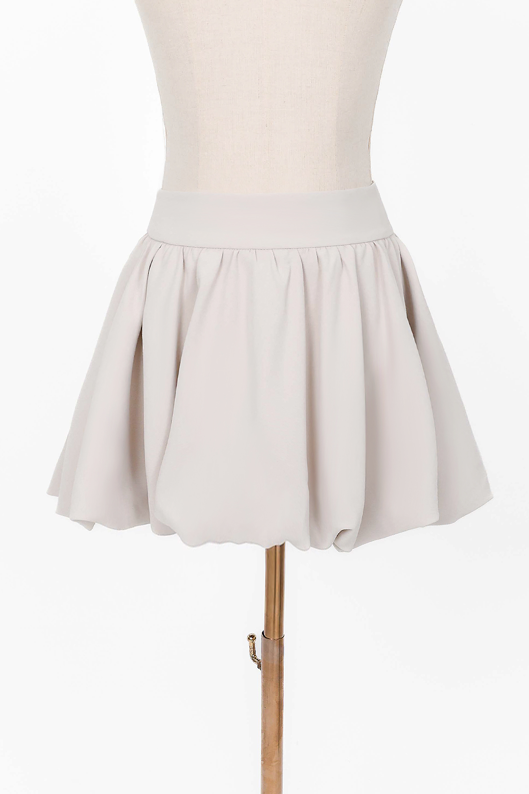 Clarie Co-ord Bubble Skorts V2 in Greige | The Style Soirée
